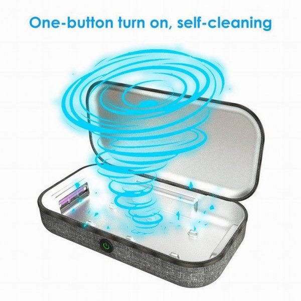 Mobile phone UVC light sterilizing box kills 99.